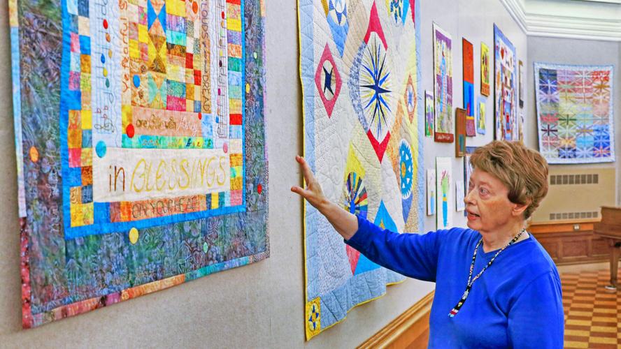Crazy about quilts: Nancy Balentine's life inspires images in her new ...