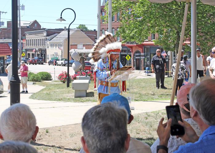 Ellison 'Tarzan Brown' honored with statue in Westerly | News ...