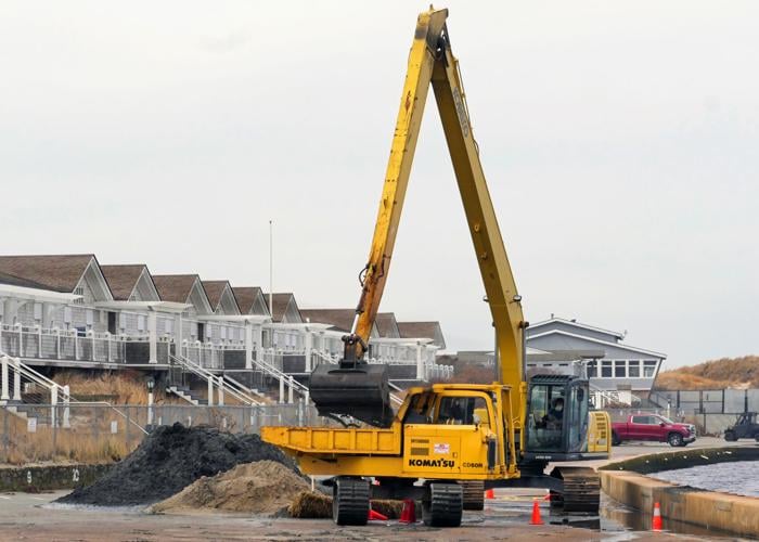 PHOTOS: Dredging at Watch Hill Yacht Club | Westerly | thewesterlysun.com