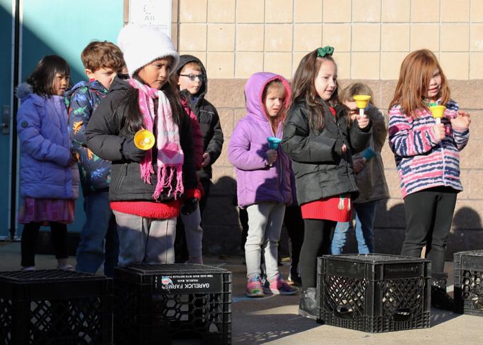 PHOTOS: Springbrook kindergartners ring the bells of the season ...