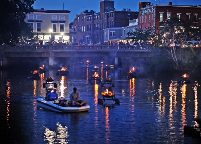 PHOTOS: Fire, fire everywhere at annual River Glow celebration ...