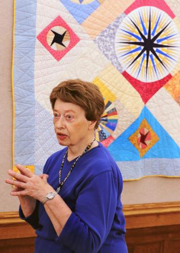 Crazy about quilts: Nancy Balentine's life inspires images in her new ...