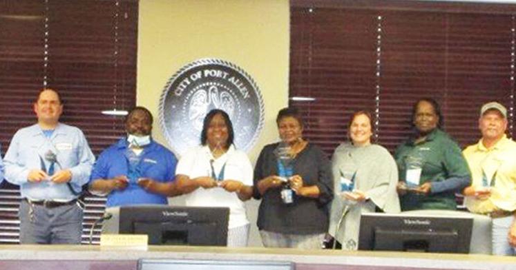 Outstanding City of Port Allen employees recognized | Lifestyle ...