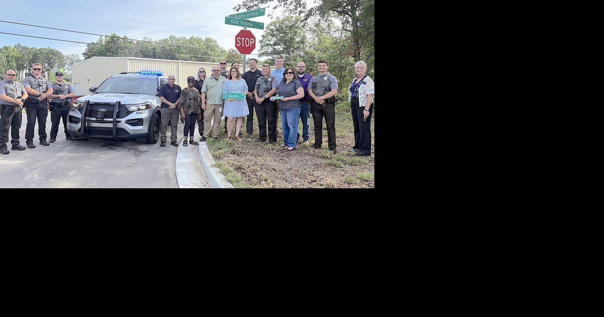 Robbie Bishop Parkway dedicated | Local News | times-georgian.com