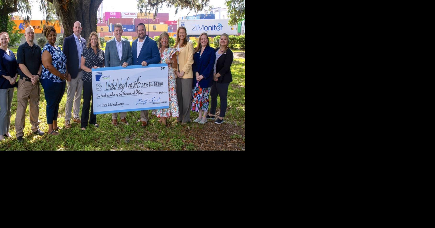 Georgia Ports raises record amount for United Way | | times-georgian.com