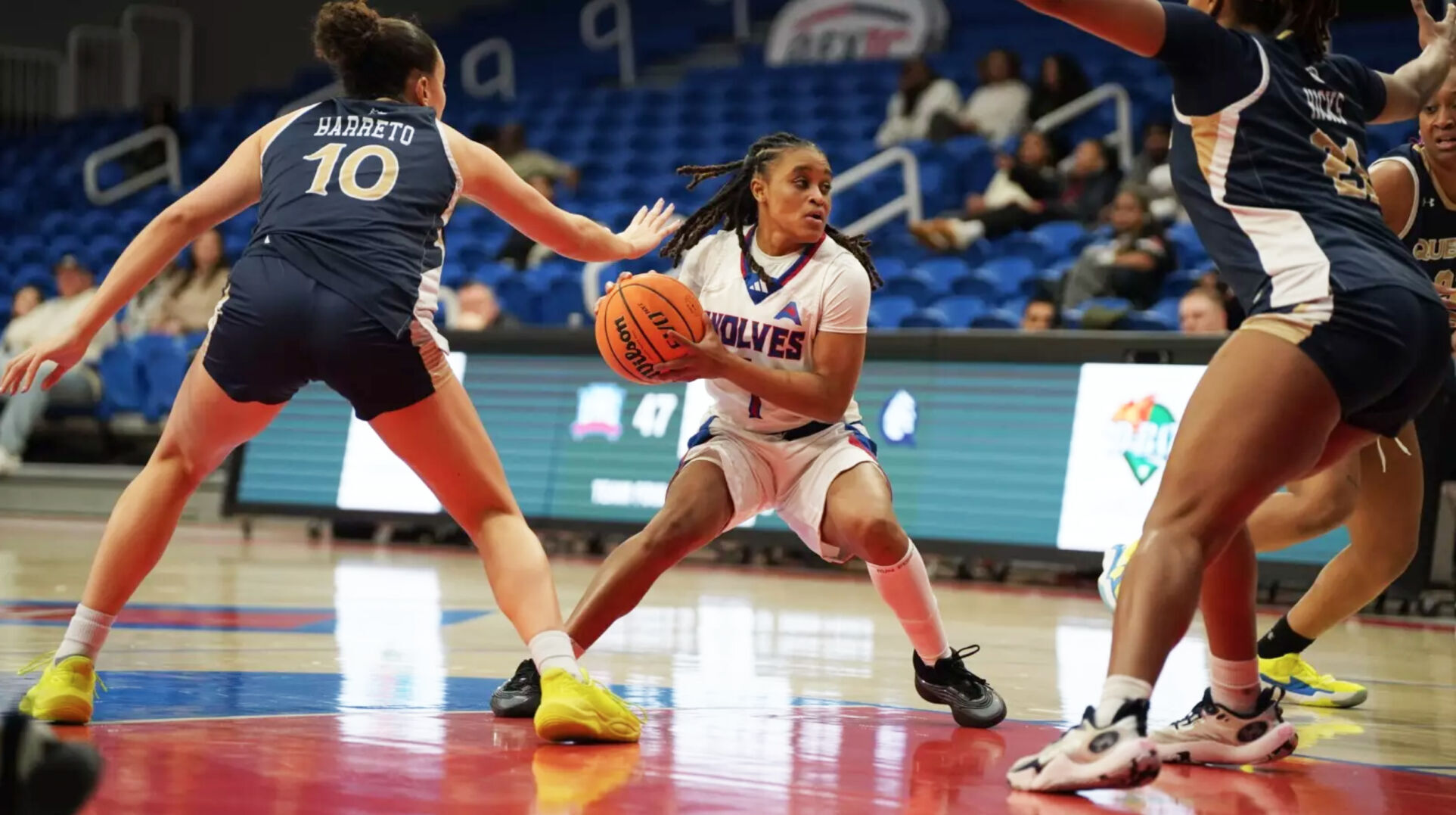Four in double figures as Lady Wolves get past Queens | Sports | times ...
