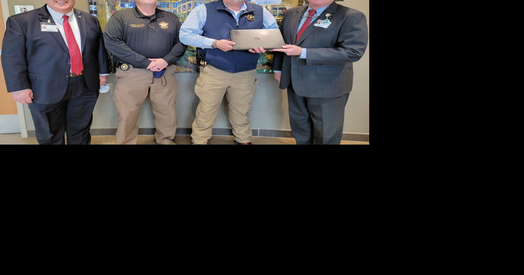 HCSO receives computer donation from Tanner | Gateway-Beacon | times ...