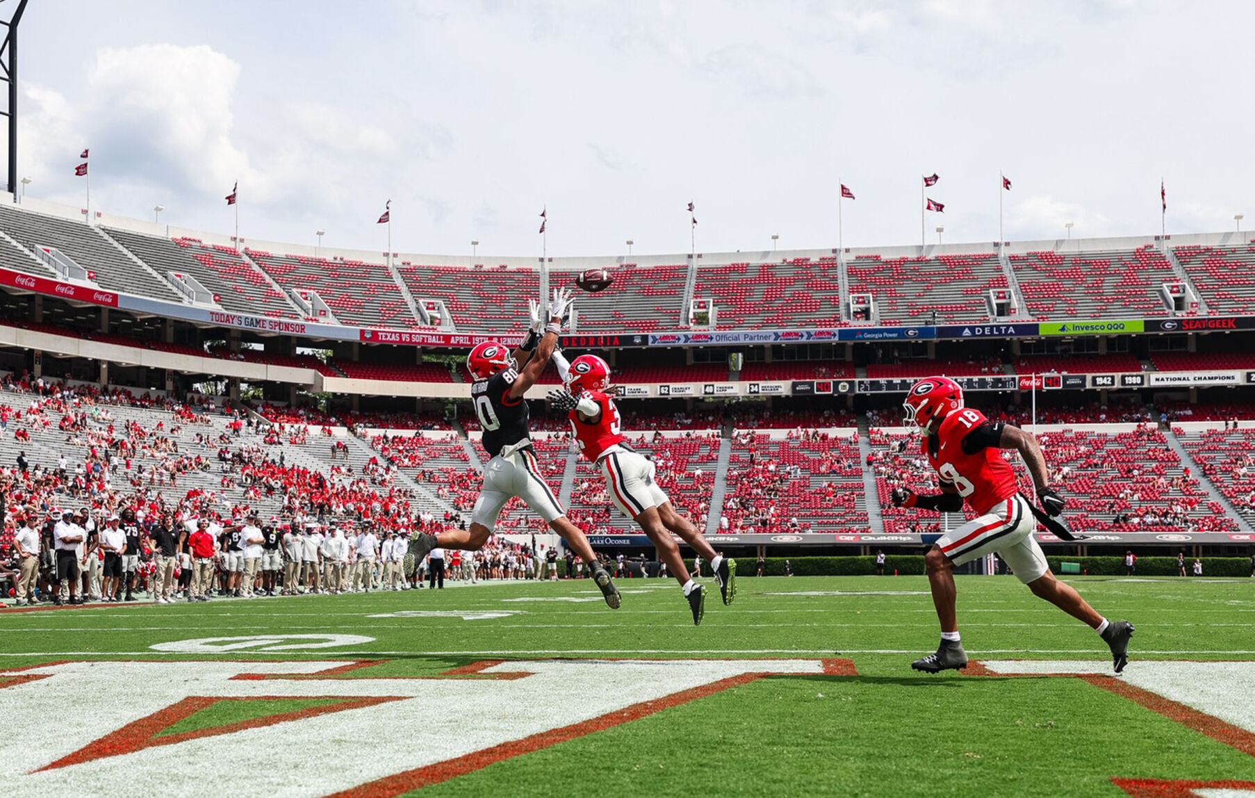 Prothro scores touchdown in UGA spring game | Sports | times-georgian.com