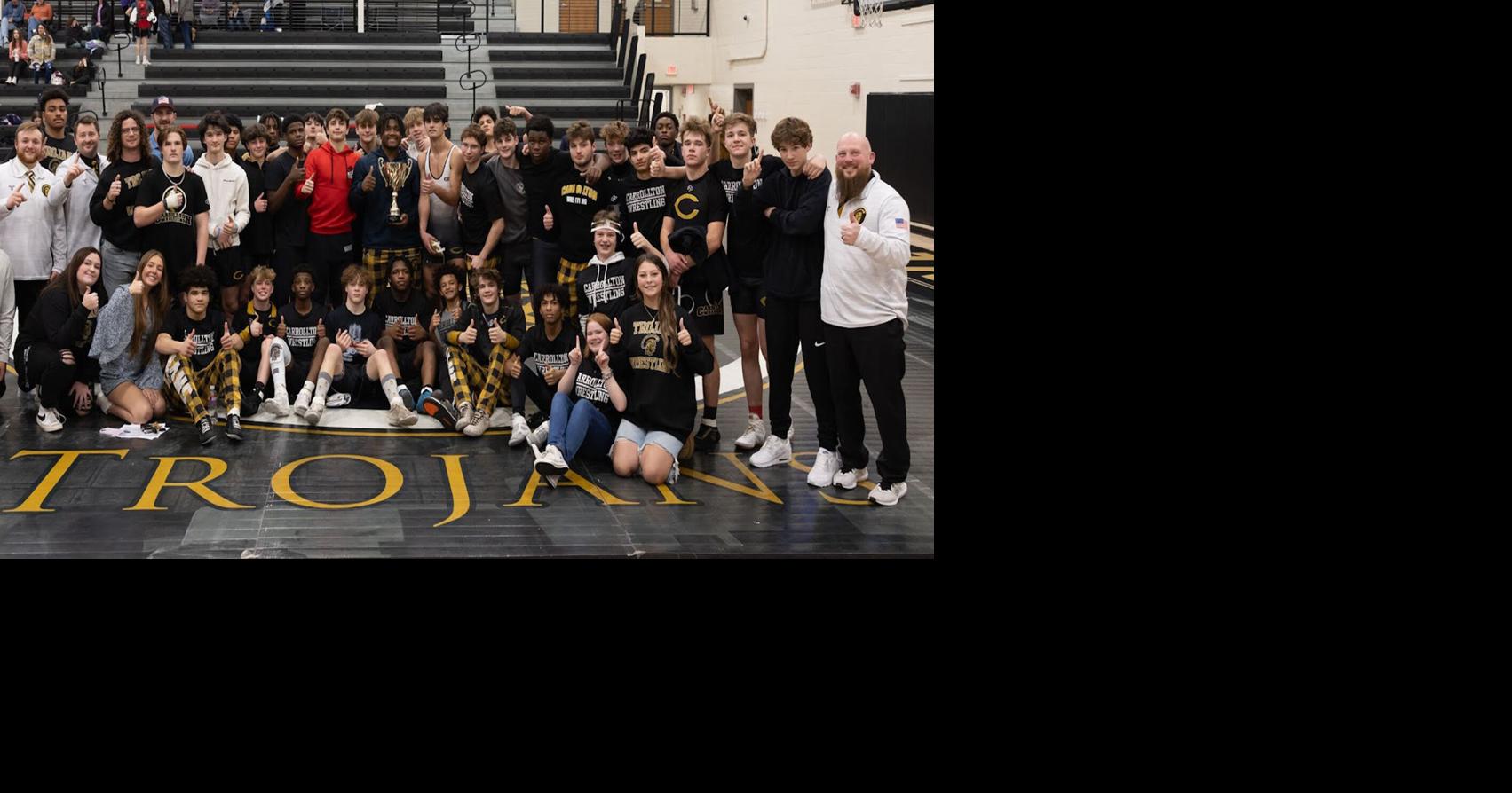 Trojan Wrestling claims second straight region duals title | Times ...