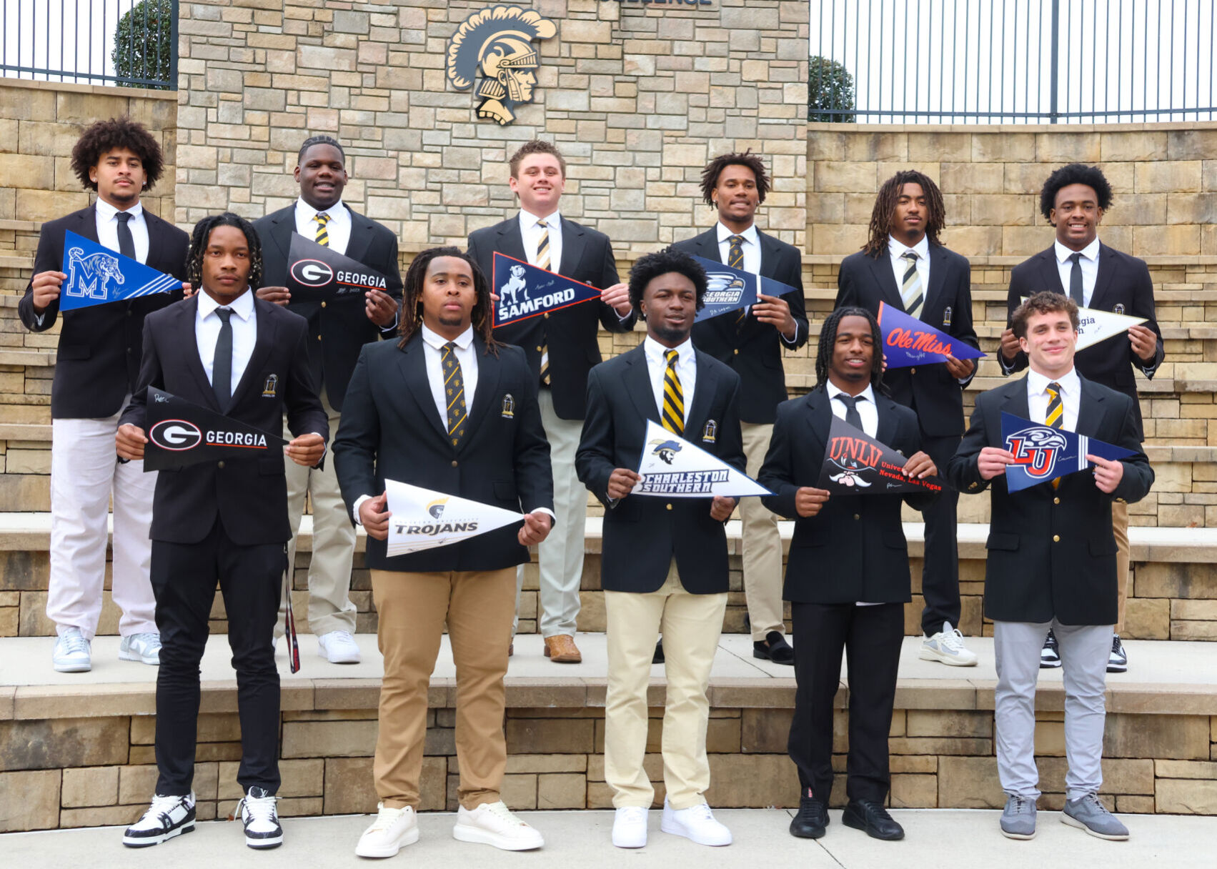 Trojan football players sign to major programs | Sports | times ...