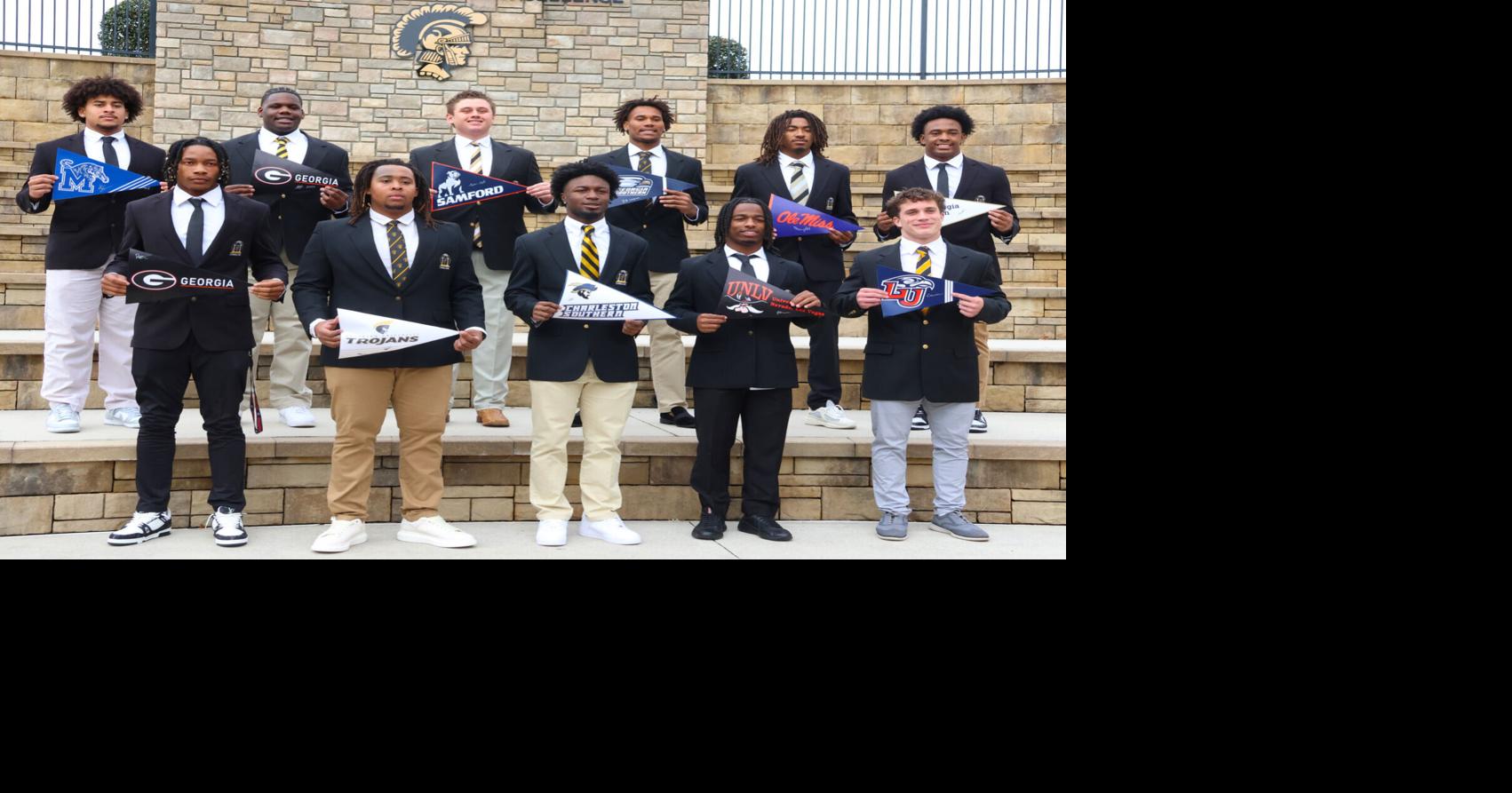 Trojan football players sign to major programs | Sports | times ...