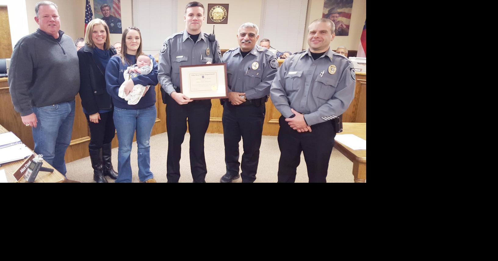 Officer honored for saving infant’s life | Local News | times-georgian.com
