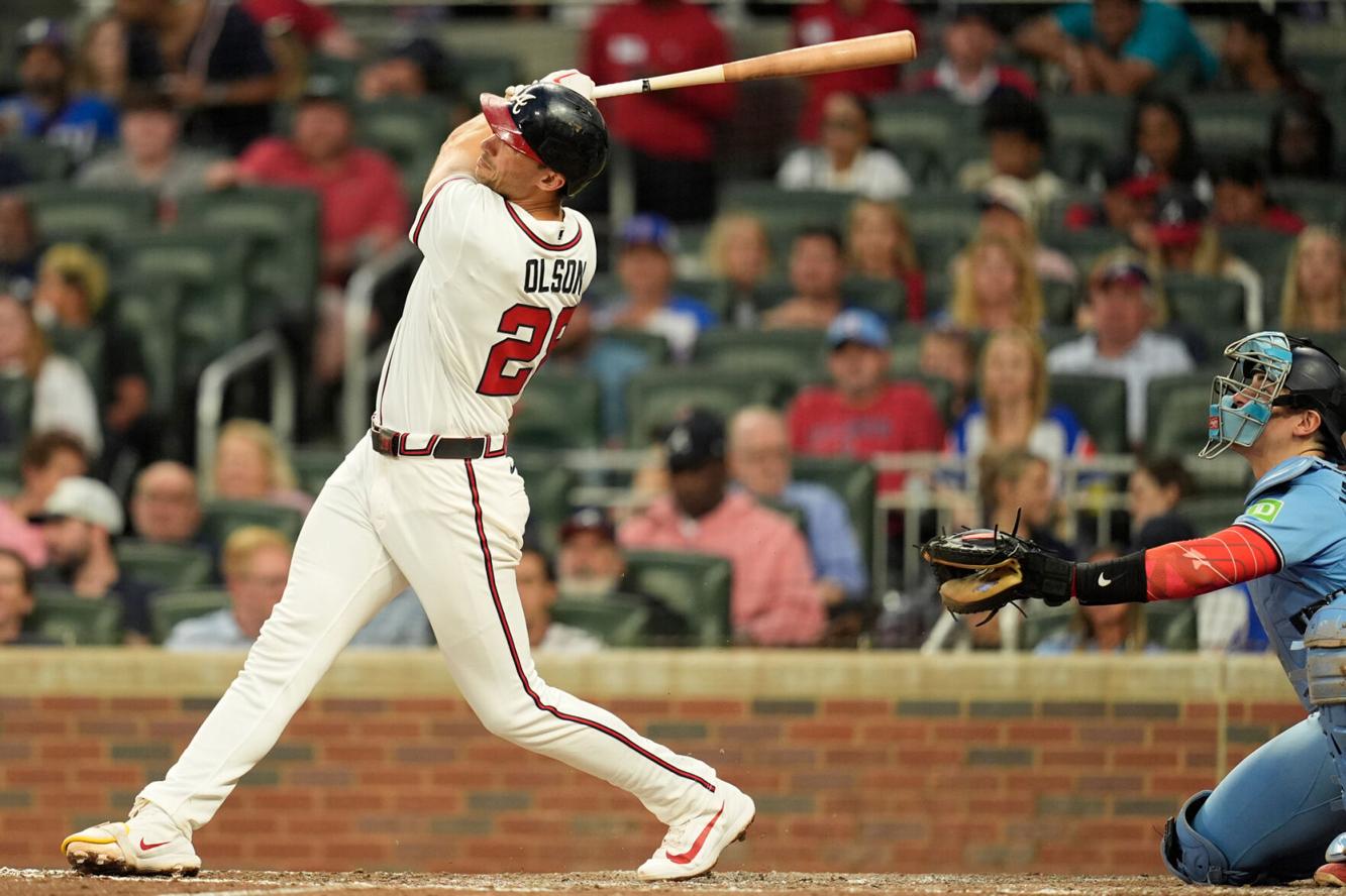 Matt Olson stars for the Braves on Lou Gehrig Day | Sports | times ...