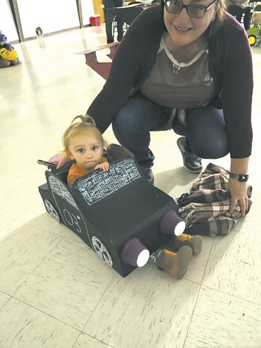 Cardboard box drive-in movie night shines bright | News | times-online.com