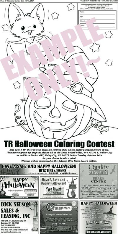 2021 TR Halloween Coloring Contest | News | times-online.com
