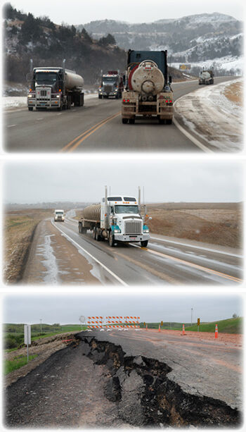 NDDOT extends load restriction order for areas of southern North Dakota ...