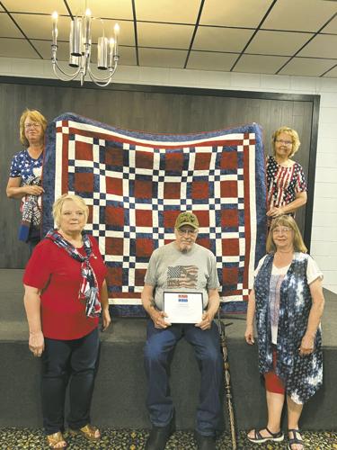 Buttke receives Quilt of Valor | News | times-online.com
