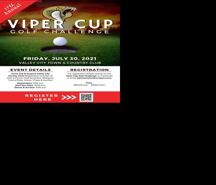 Valley City Vipers Host Viper Cup Golf Challenge July 30th | Sports ...