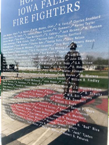 Placement of stones completes firefighter memorial | News ...
