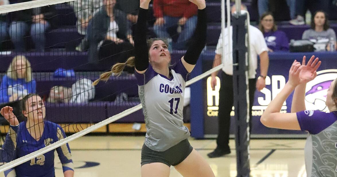 CLASS 1A REGIONAL VB: Cougar sweep means one step more to State ...