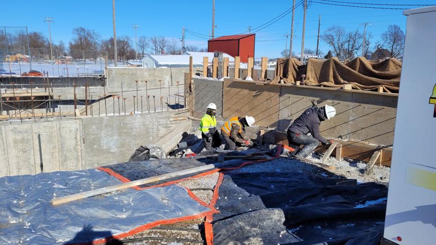 Coming along swimmingly: Few issues face lengthy pool project | News ...