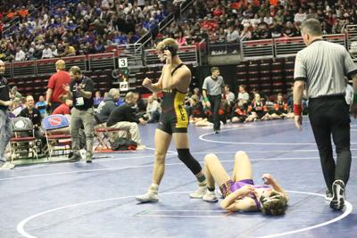 2A STATE WRESTLING: Barrick and Bailey see mixed results on day one ...