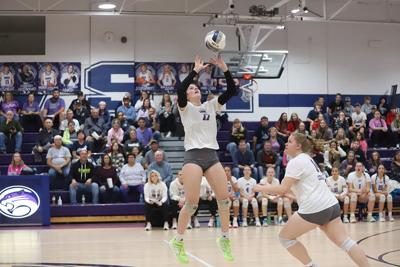 CLASS 1A REGIONAL VOLLEYBALL: Another win with a bonus | Sports ...