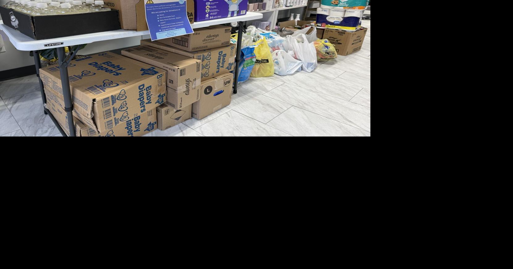 Locals collecting Hurricane Helene relief donations | News ...