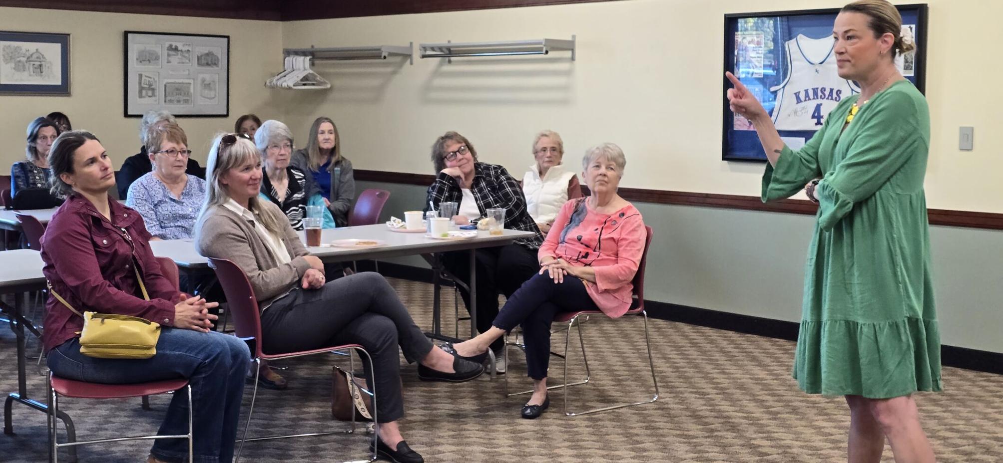 Corkery shares story at campaign stop | News | timescitizen.com