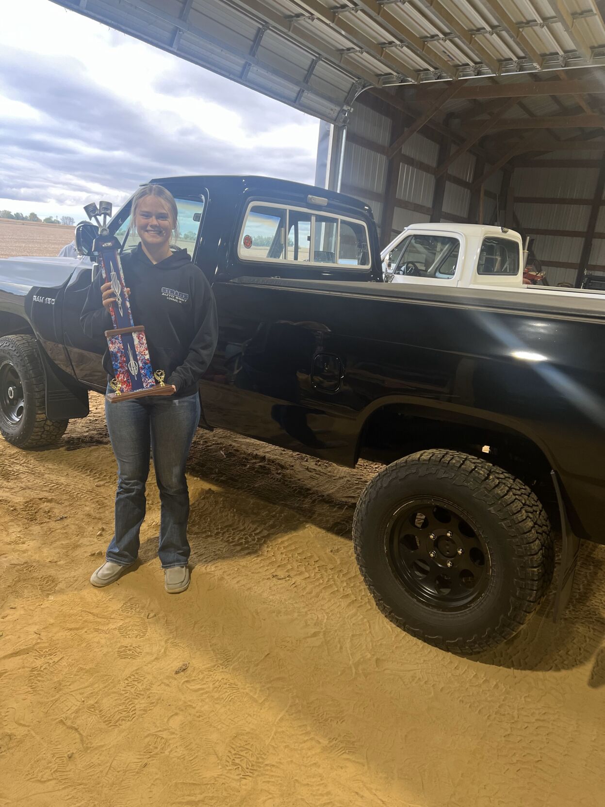 Pavement Princess: SH's Tidman redoes old truck | News | timescitizen.com
