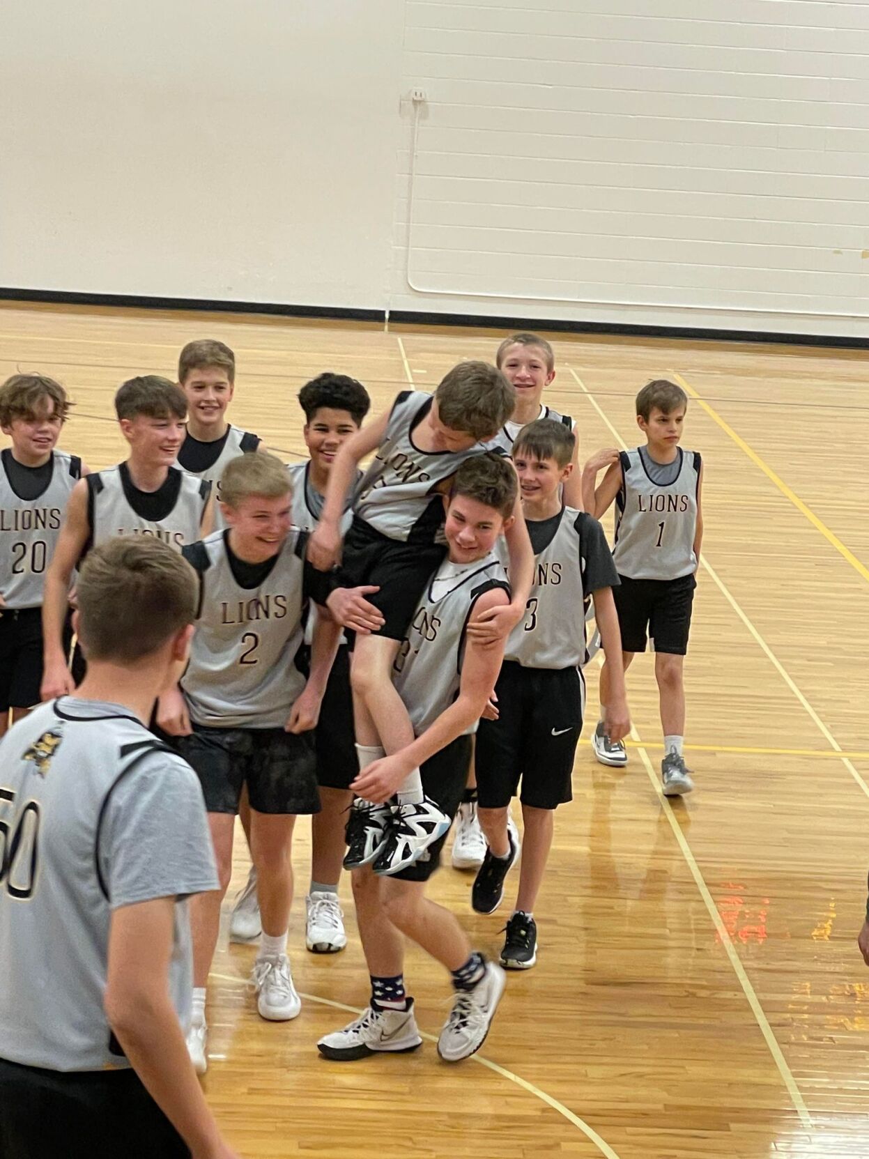 One shot of sportsmanship for IF-A seventh-grade basketball team ...
