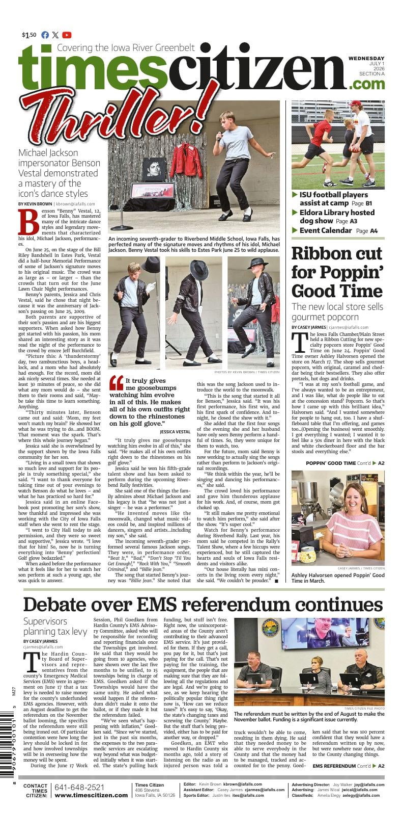 Page A-01 | e-Edition | timescitizen.com