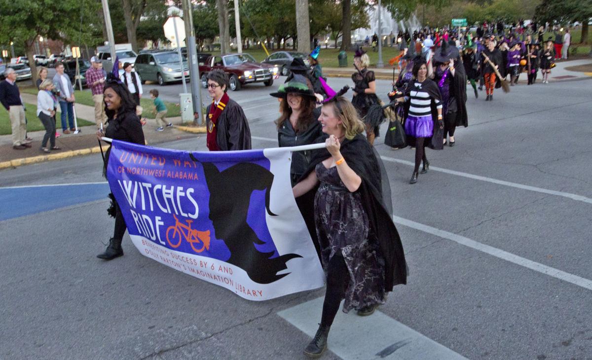 Witches parade gives to childhood literacy | Local News | timesdaily.com