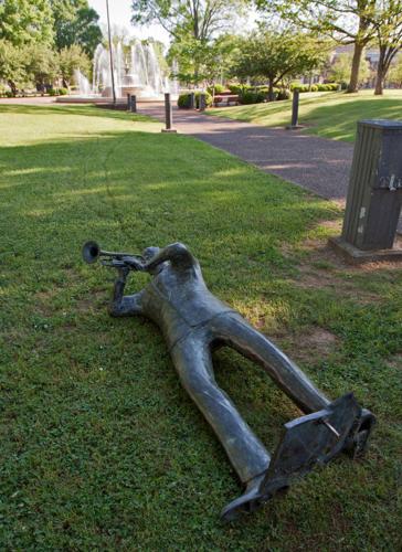 Vandals strike W.C. Handy statue in Wilson Park | Archives | timesdaily.com
