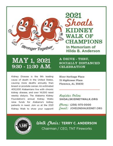 Kidney Foundation walk to offer free screenings | Local News ...