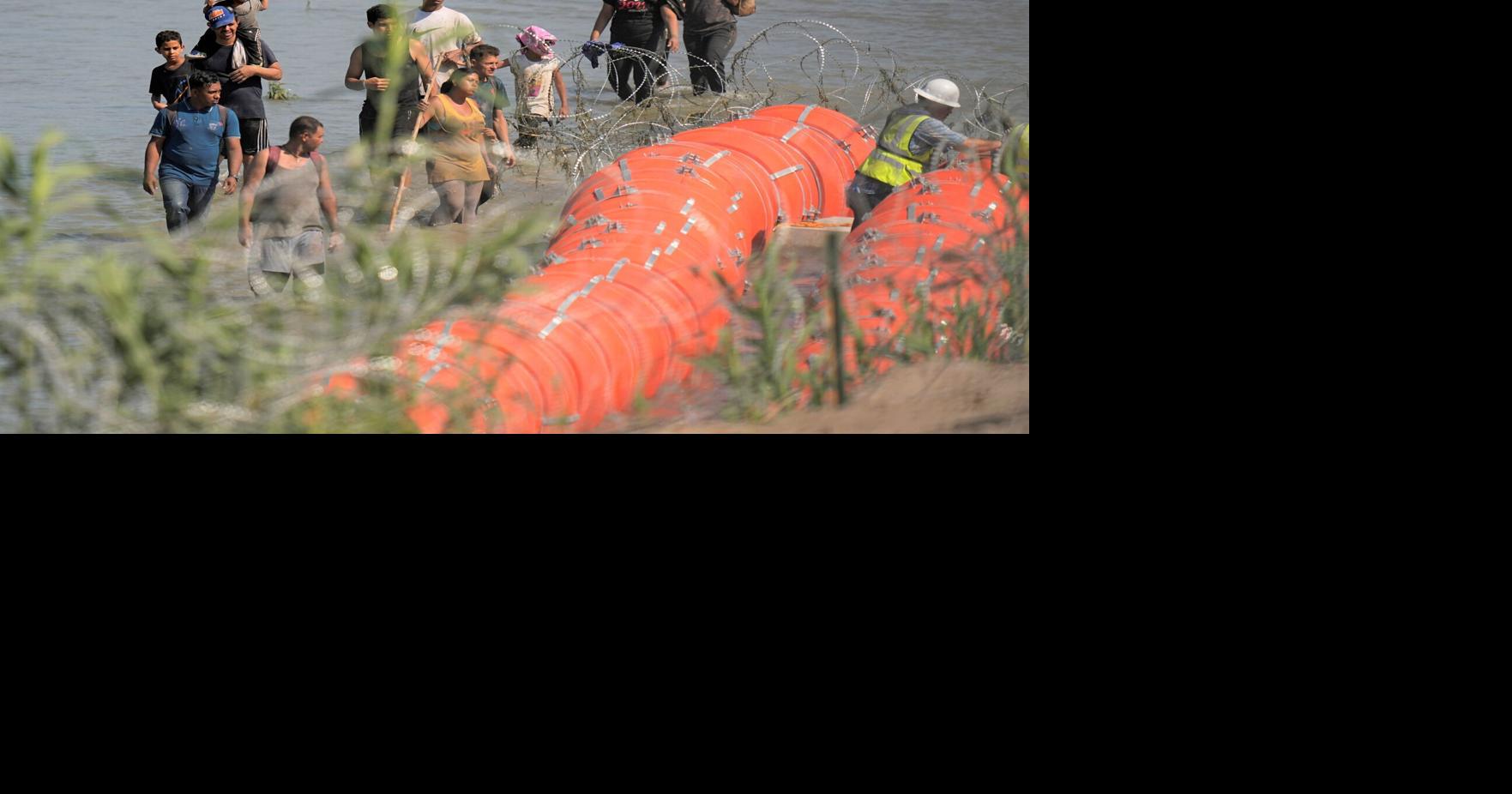 Texas installs buoys, razor wire on border | Nation | timesdaily.com