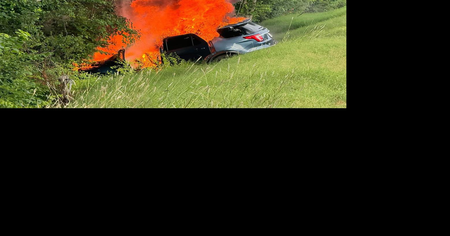 Motorists pull man from burning vehicle outside Tuscumbia | Local News ...