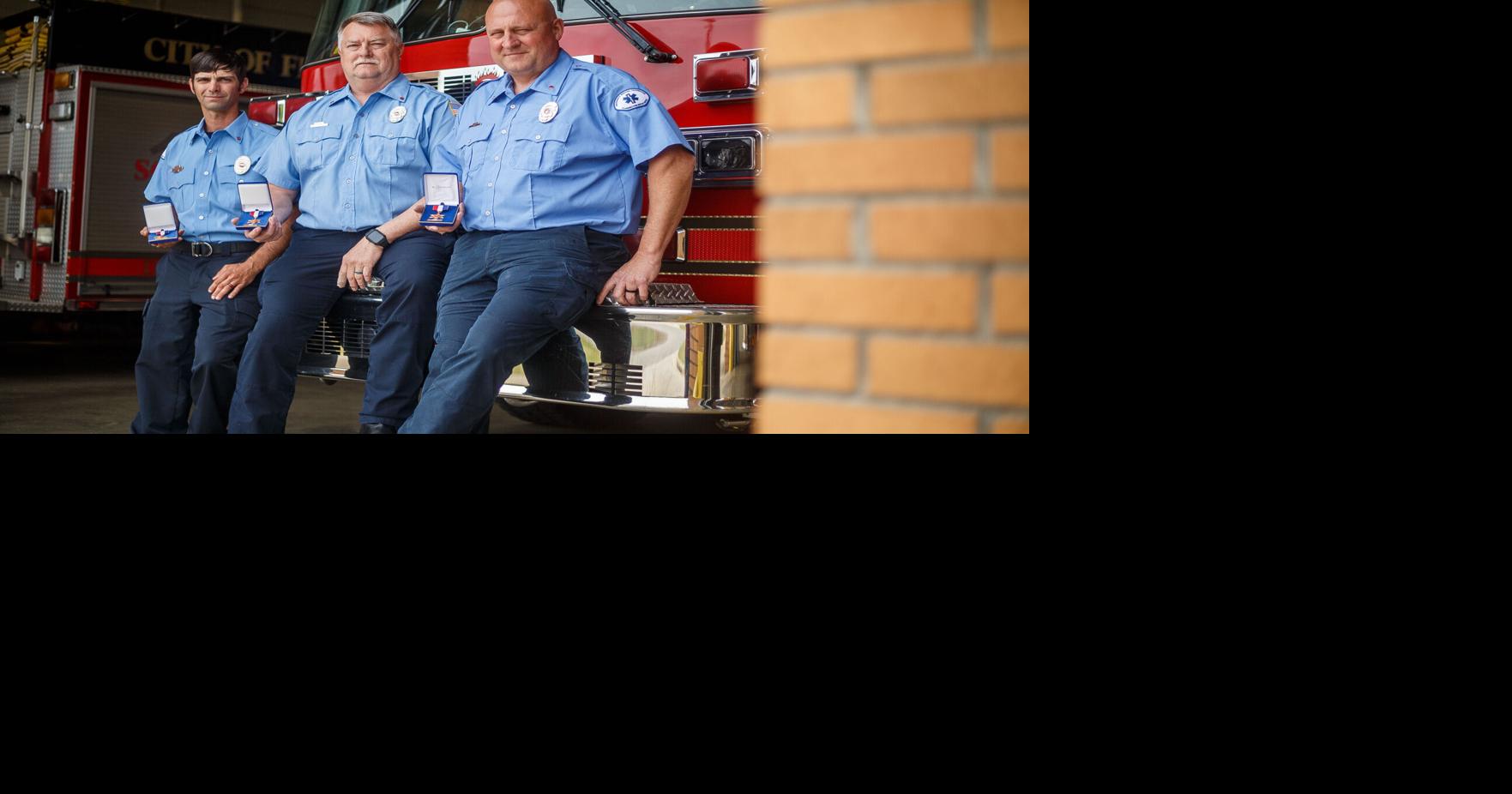 3 firefighters earn Life-Saving award | Local News | timesdaily.com