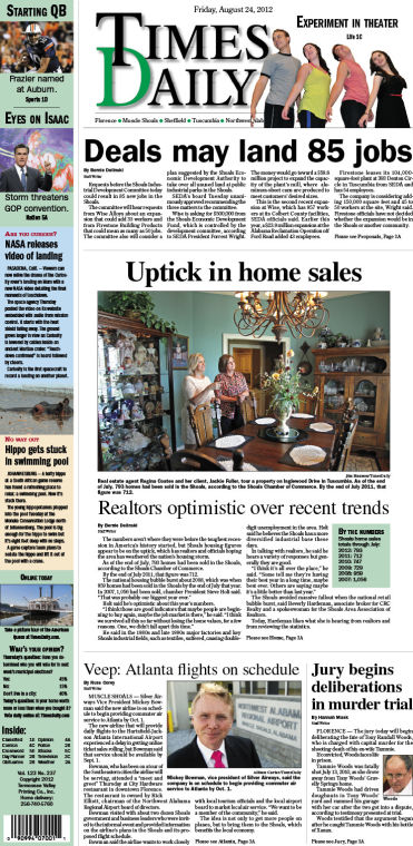 Today's front page | Archives | timesdaily.com