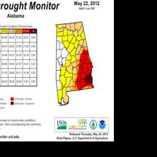 Alabama drought map | Archives | timesdaily.com