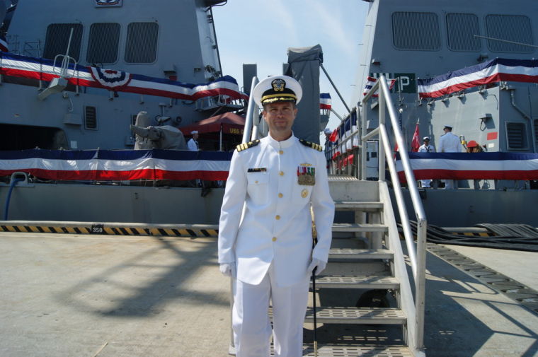 Cmdr. Chris Inskeep Takes Control of Navy Ship | Archives | timesdaily.com