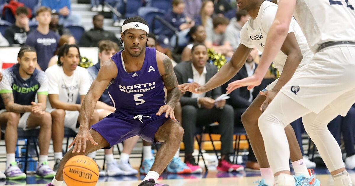 Lane moves up UNA's scoring list, but it's not enough at Queens | Sports | timesdaily.com
