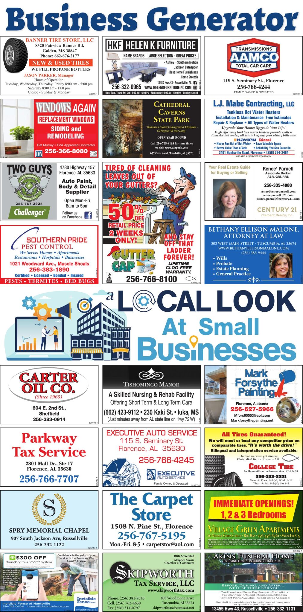 Business Generator | Featured Publications | timesdaily.com