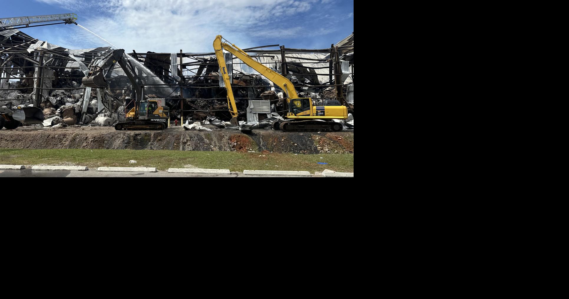 Officials: Warehouse fire under control | Local News | timesdaily.com