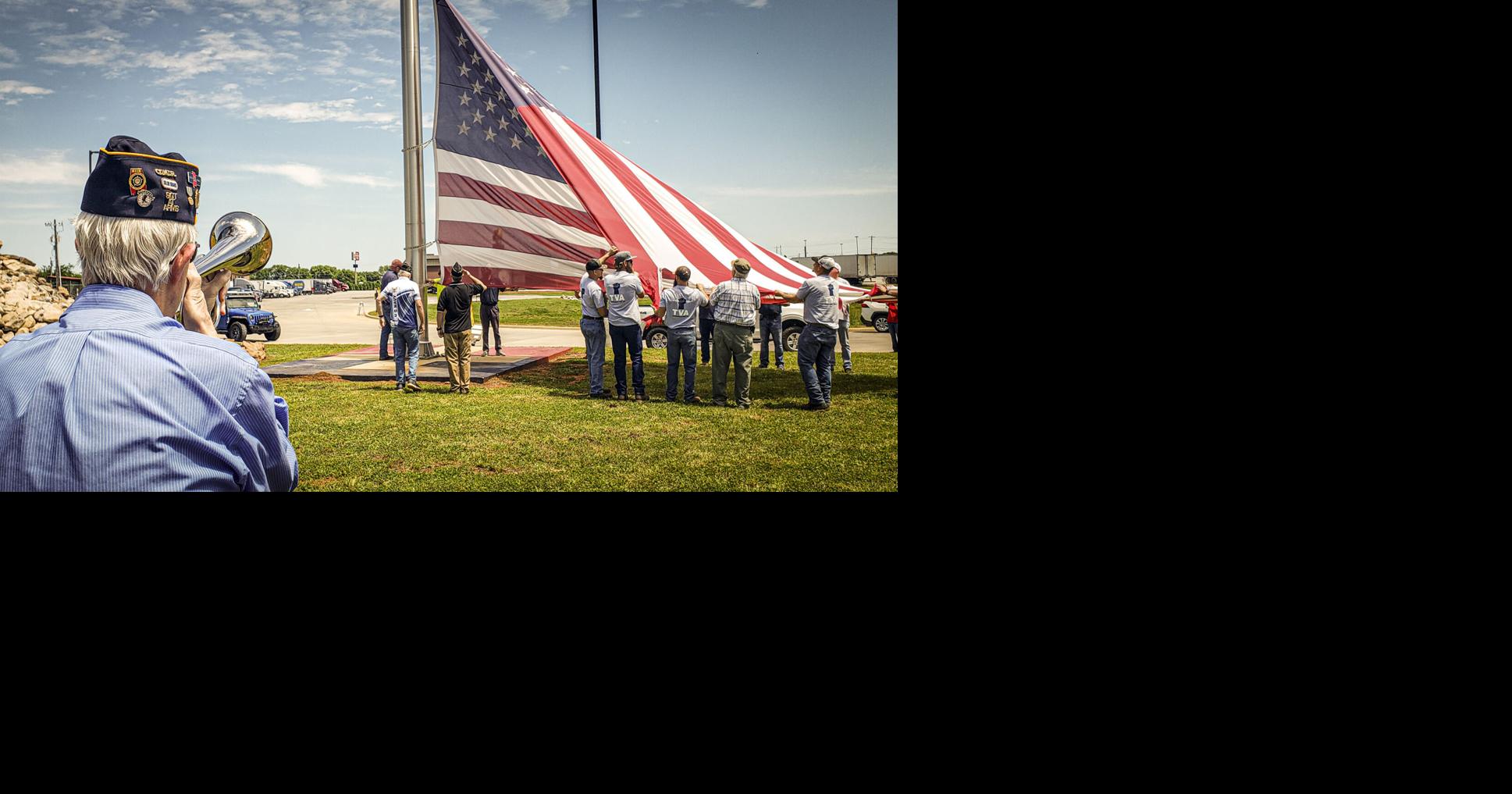 American Legion, TVA place flags on Colbert Memorial graves | Local ...