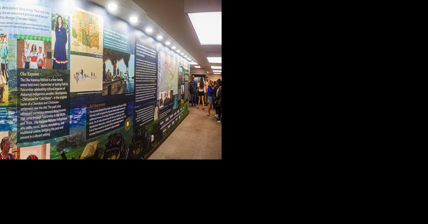 UNA unveils Native American mural | Local News | timesdaily.com