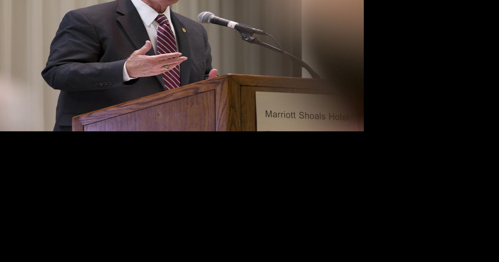 Governor Robert Bentley speaks at emergency preparedness conference in ...