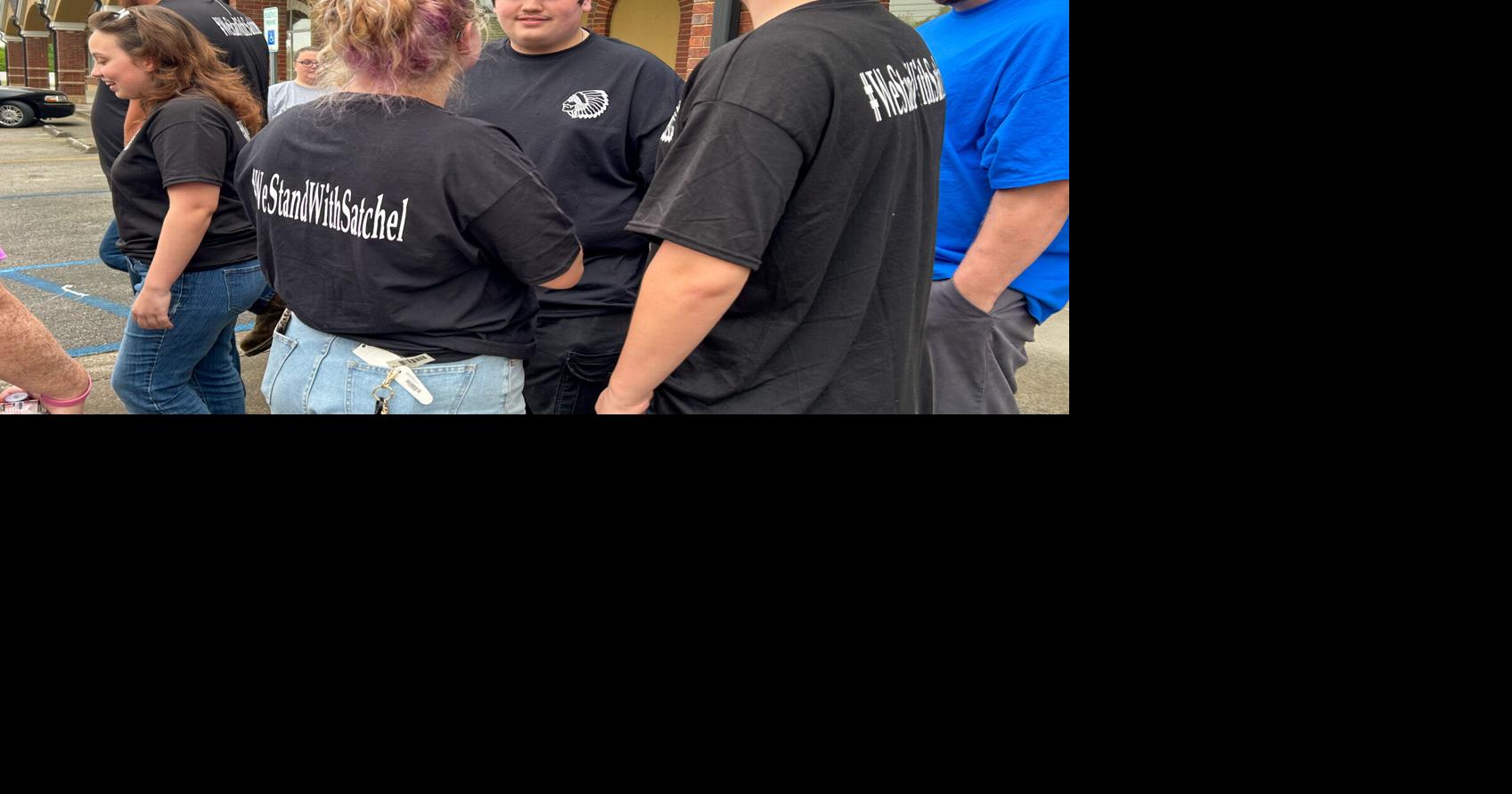 Students, families gather to support Principal Melcha Satchel | General ...