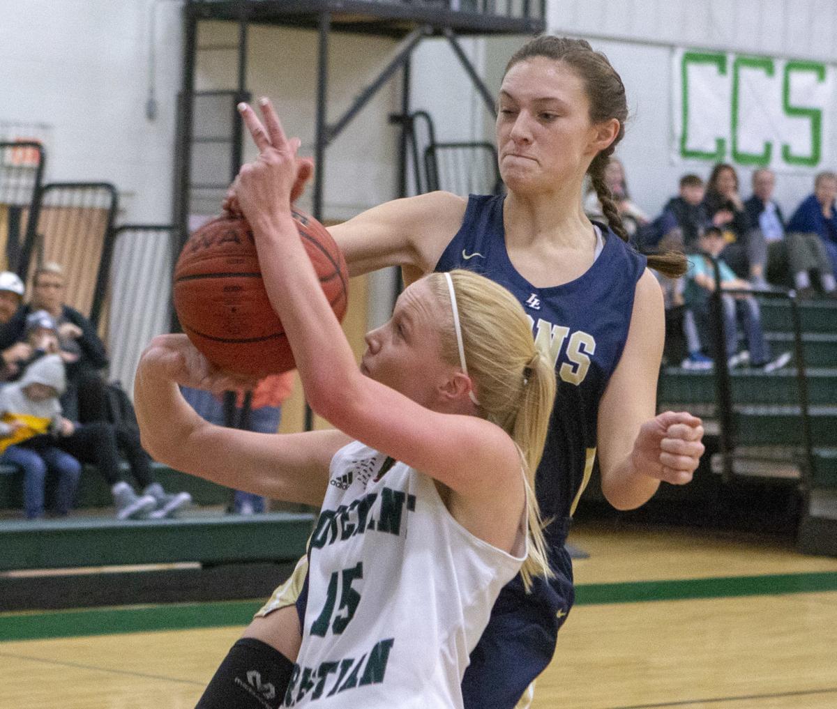 Lindsey Lane plays Covenant Christian School during the CCS Tournament ...