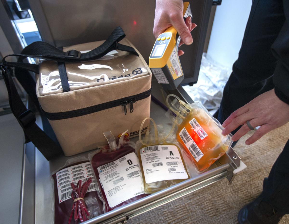 Air Evac Helicopter now carrying blood, plasma | Local News ...